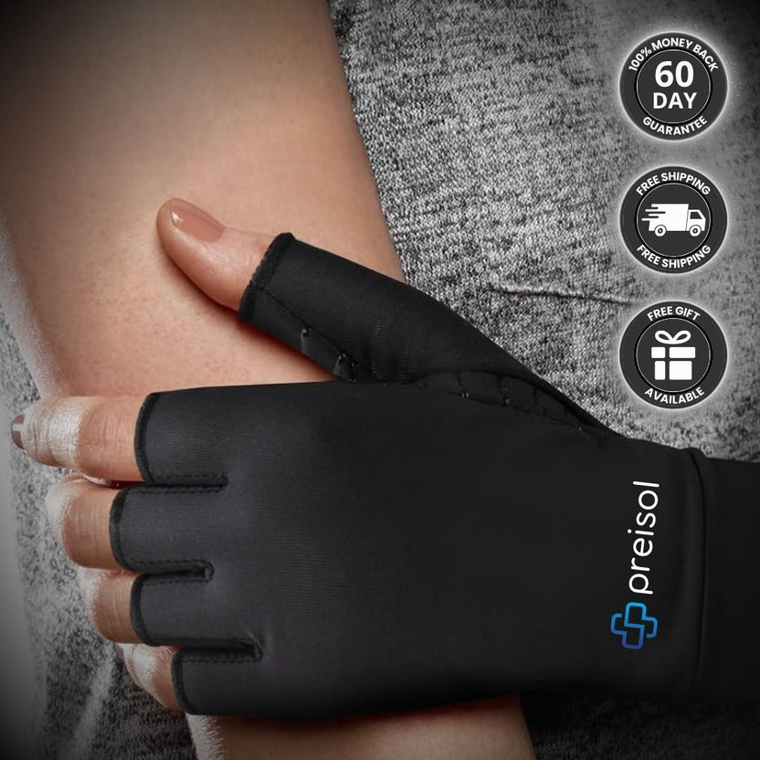 Copper Therapy Gloves for Hand Pain – Preisol